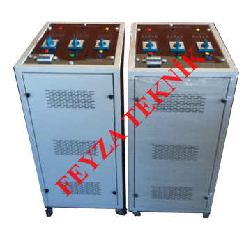 EĞİTİM SETLERİ :: KOMPANZASYON EĞİTİM SETLERİ :: 3 Faz Ayarlı Rezistif ...